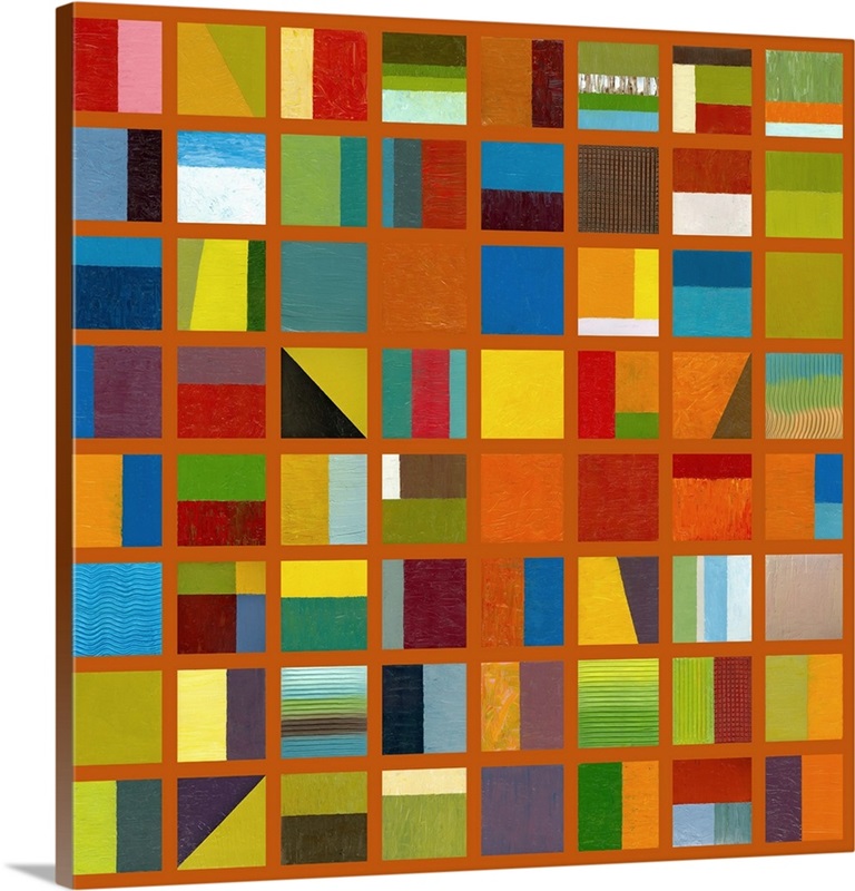 Color Study Collage 66 | Great Big Canvas
