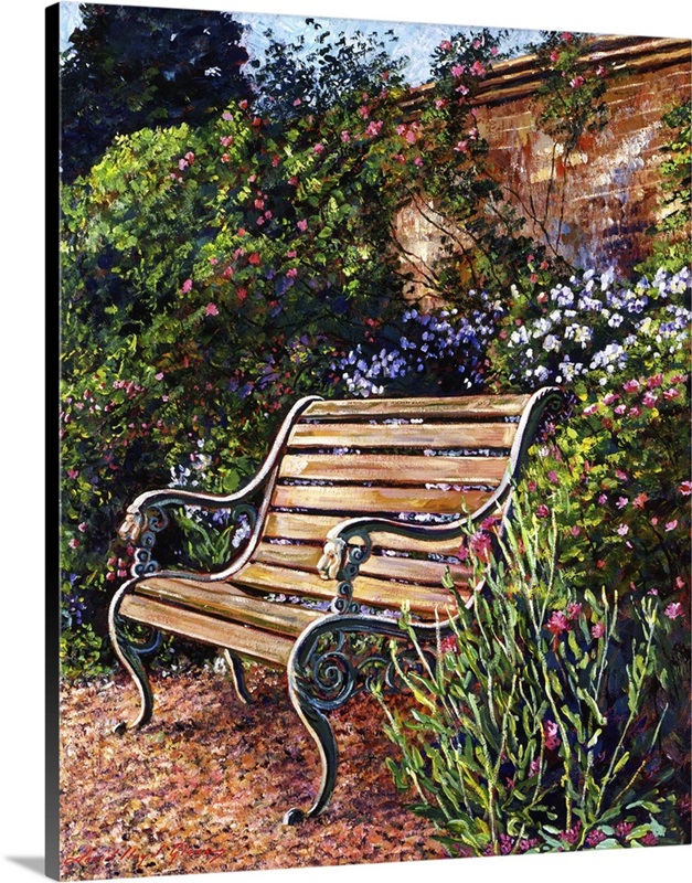 Setting in the Garden | Great Big Canvas