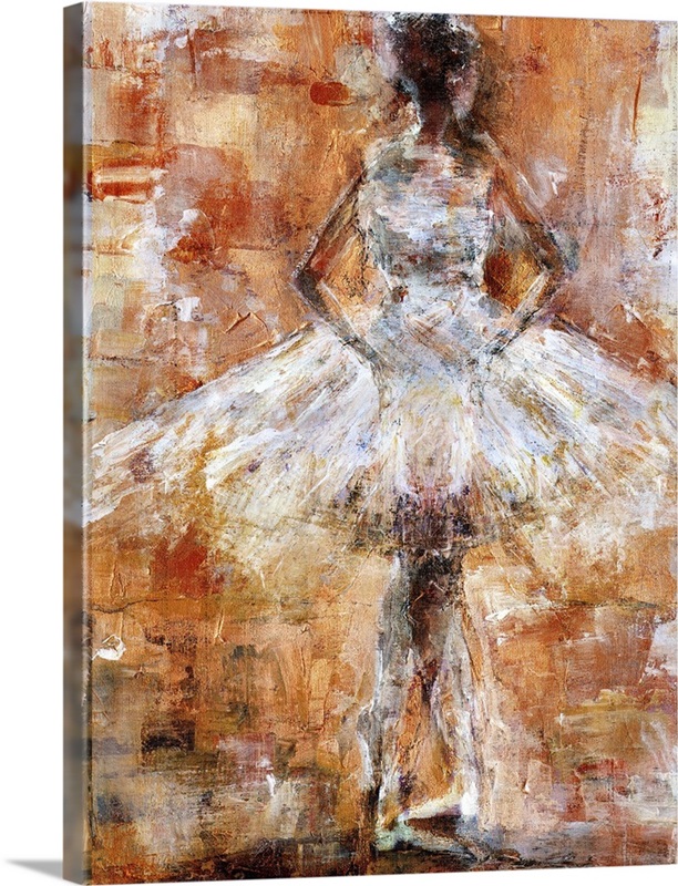 Textured Ballet Dancer III | Great Big Canvas