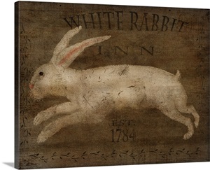 White Rabbit Inn Wall Art, Canvas Prints, Framed Prints, Wall Peels ...