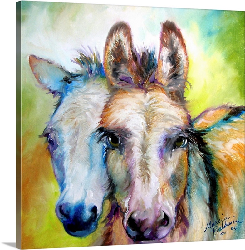 Donkey Friends | Great Big Canvas
