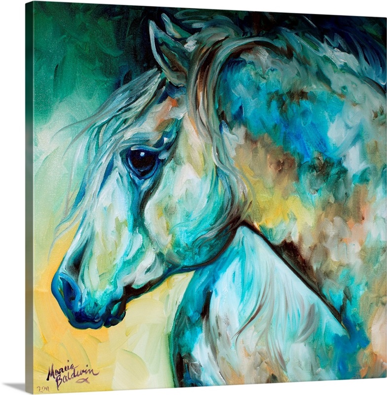 Moonlight Aura Equine | Great Big Canvas