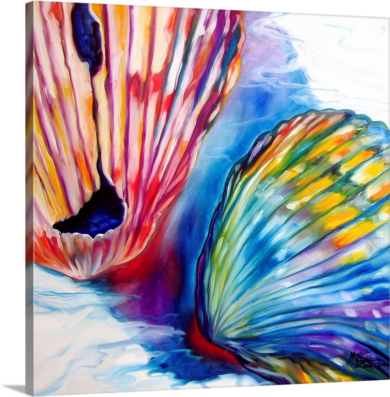 Seashell Abstract II | Great Big Canvas