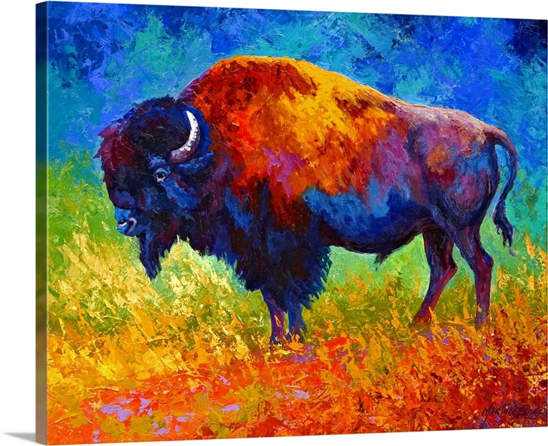 Master Bison | Great Big Canvas
