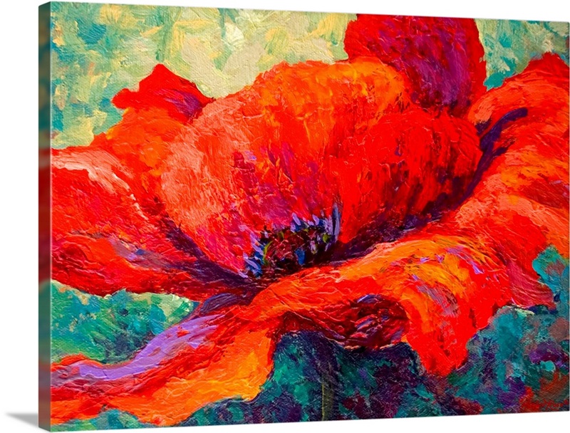 Red Poppy III | Great Big Canvas