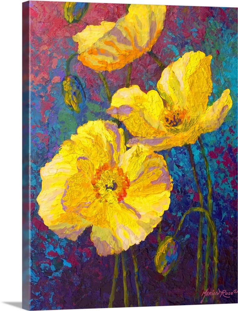 Yellow Poppies Wall Art, Canvas Prints, Framed Prints, Wall Peels ...