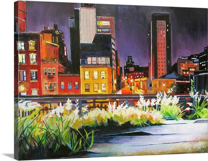 Highline At Night | Great Big Canvas