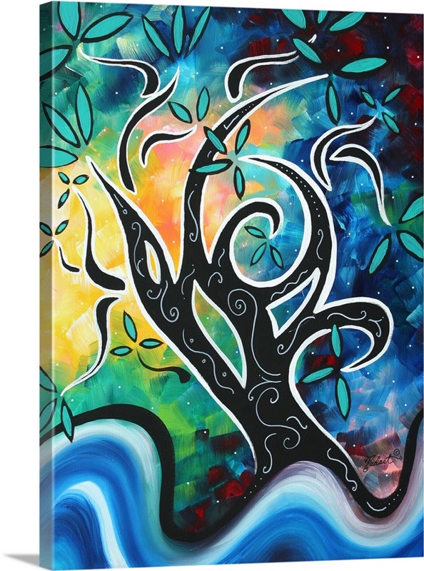 In The Spirit Of Fun - Whimsical Landscape Painting | Great Big Canvas