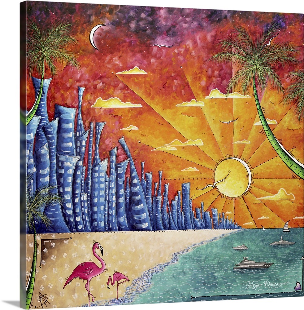 Miami Beach Life Wall Art, Canvas Prints, Framed Prints, Wall Peels ...