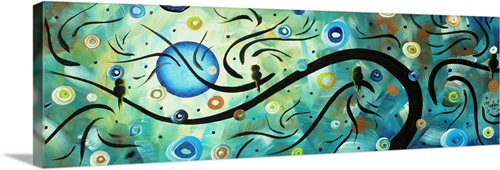 Moon Dance II - Landscape Painting | Great Big Canvas