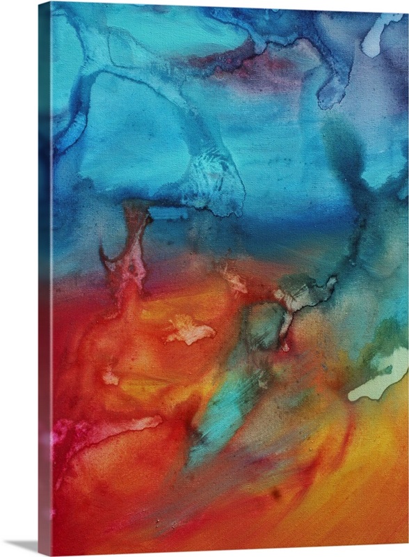 The Beauty Of Color II - Abstract Painting | Great Big Canvas