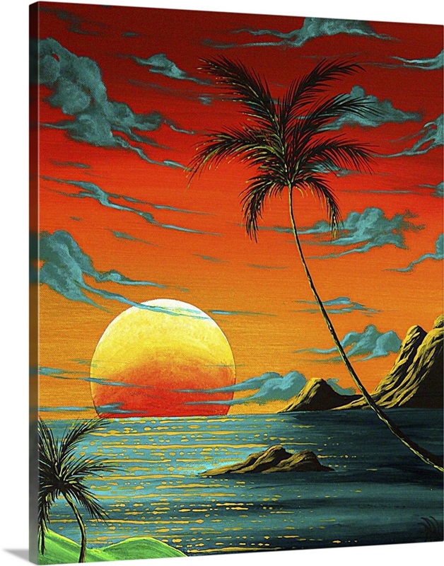 Tropical Burn | Great Big Canvas