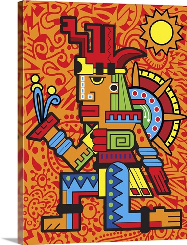 Aztec II | Great Big Canvas