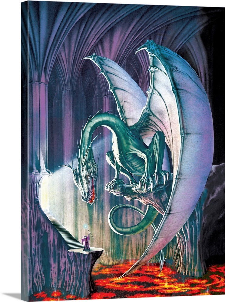 Dragon Lair Wall Art, Canvas Prints, Framed Prints, Wall Peels | Great ...