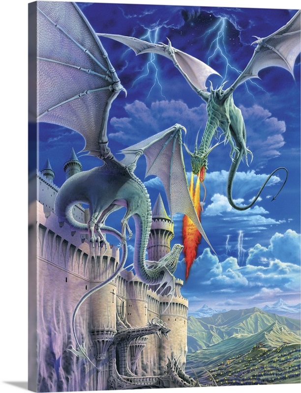 Dragon Spit II | Great Big Canvas
