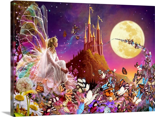 Fairy Dreams Wall Art, Canvas Prints, Framed Prints, Wall Peels | Great ...
