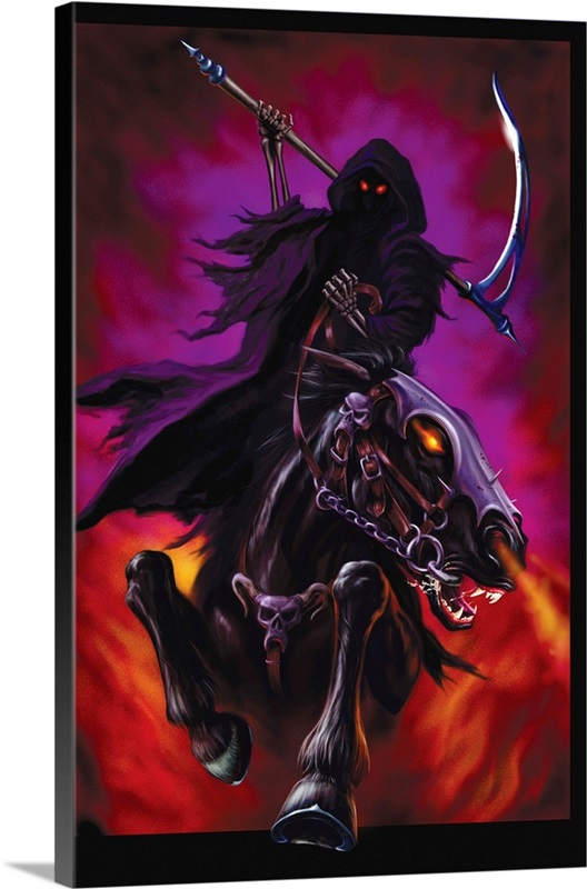 Grim Rider | Great Big Canvas