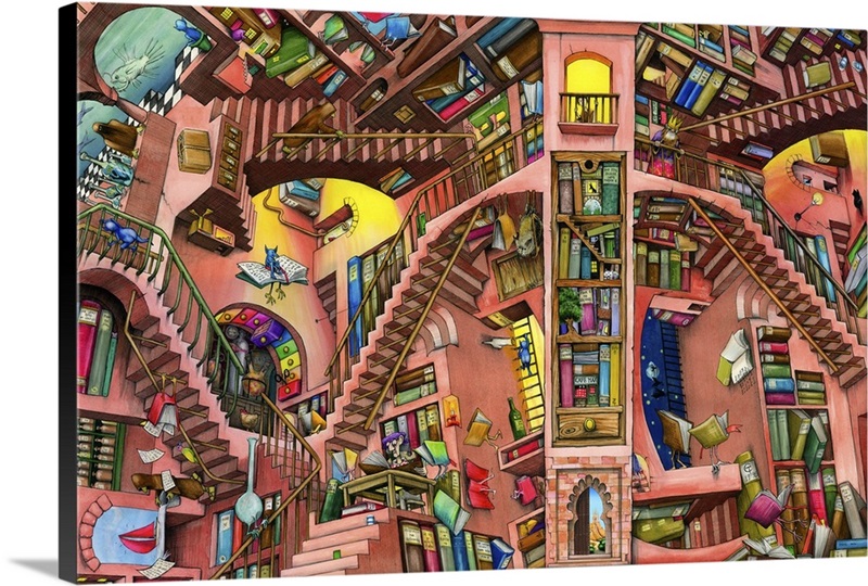 Library | Great Big Canvas