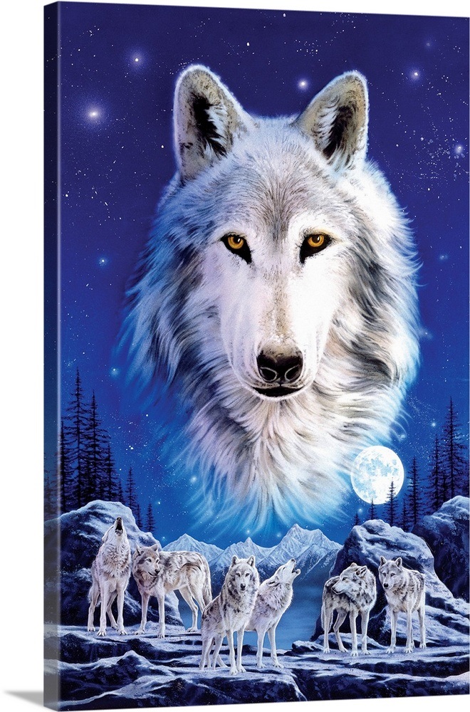 Night of the Wolves Wall Art, Canvas Prints, Framed Prints, Wall Peels ...