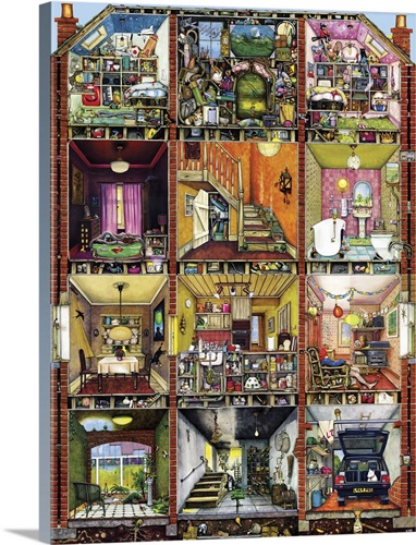 Our House Wall Art, Canvas Prints, Framed Prints, Wall Peels | Great ...