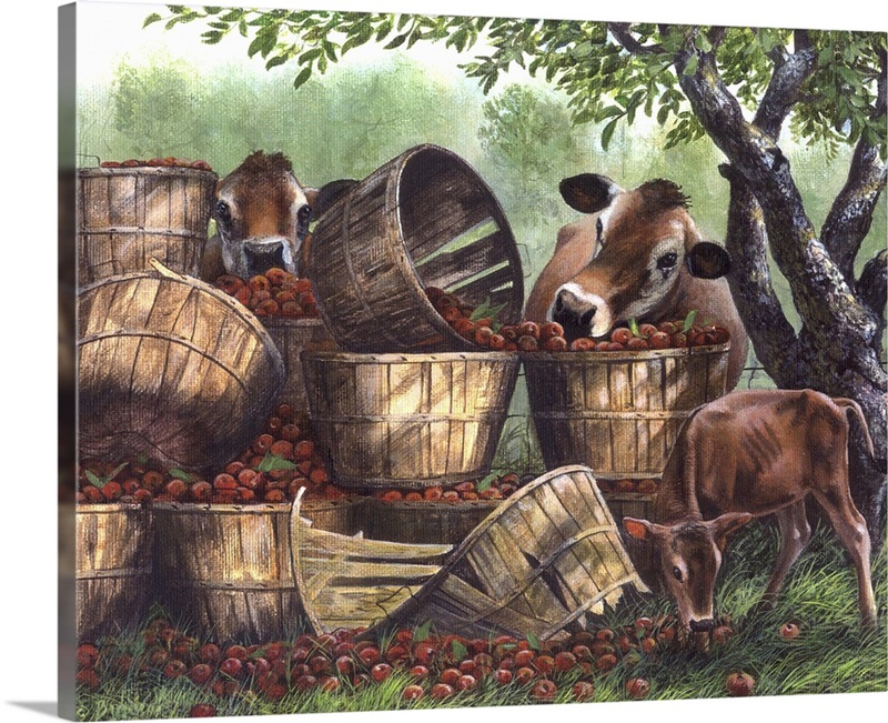 Raiding The Apple Crop | Great Big Canvas