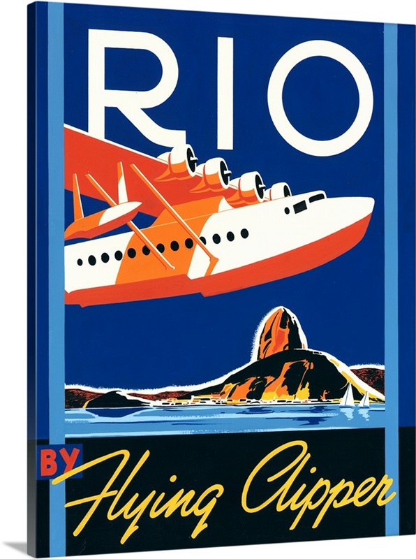 Rio By Flying Clipper | Great Big Canvas