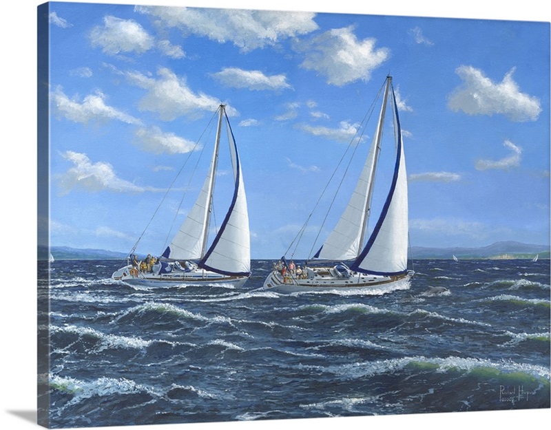 Running Close Hauled | Great Big Canvas