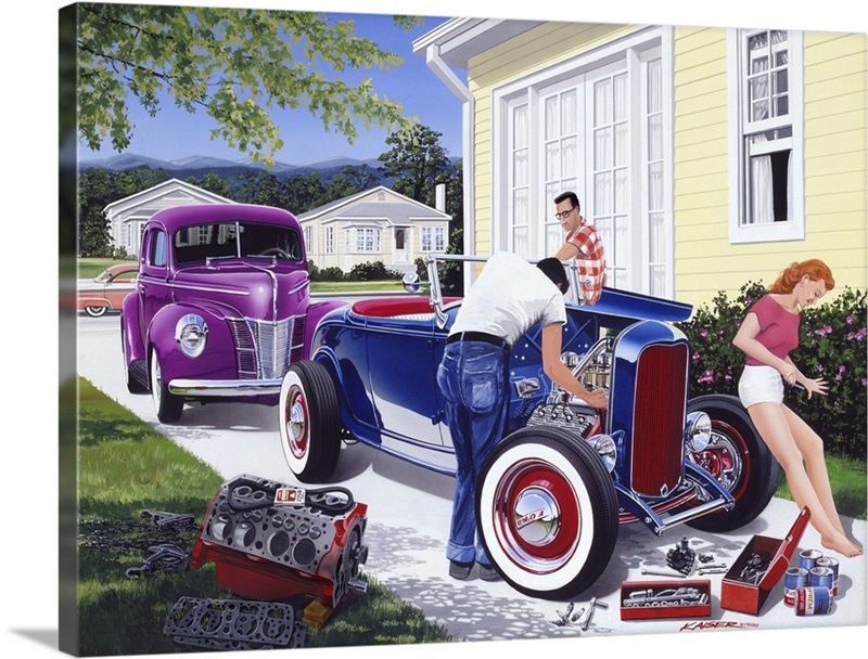 Shade Tree Mechanic | Great Big Canvas