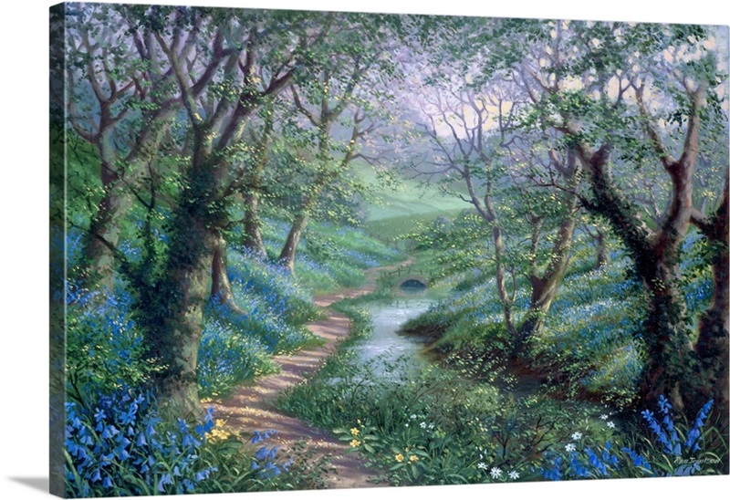 Spring River Path | Great Big Canvas