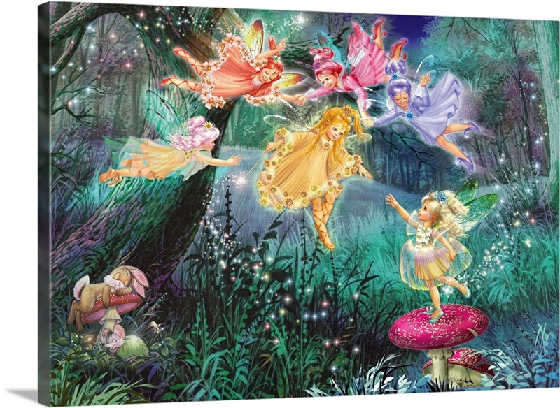 The Six Fairies | Great Big Canvas
