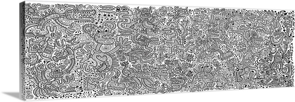 Urban Doodle Wall Art, Canvas Prints, Framed Prints, Wall Peels | Great ...