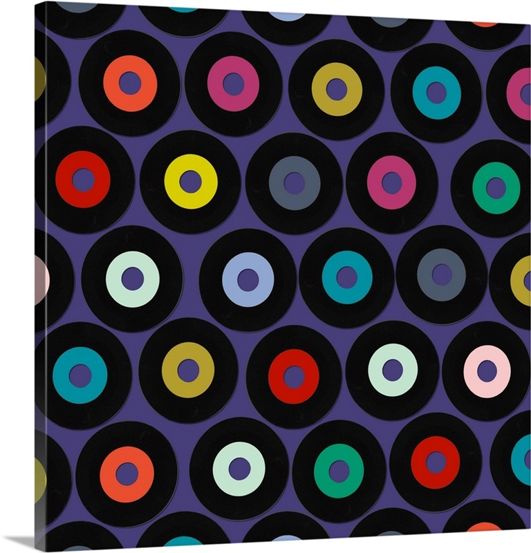 Vinyl Violet | Great Big Canvas