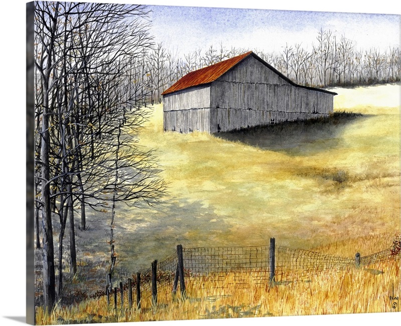 Barn Shadows | Great Big Canvas