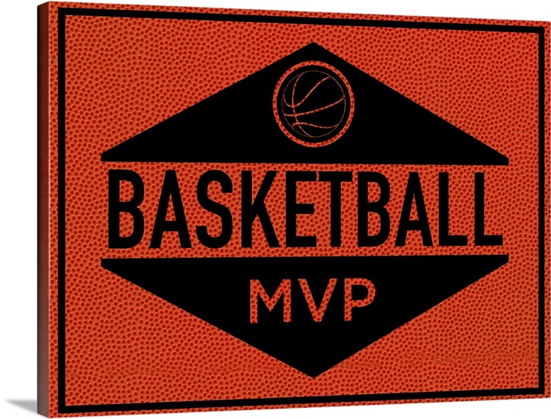 Basketball MVP Graphic Art | Great Big Canvas
