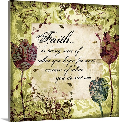 Faith Inspiration Wall Art, Canvas Prints, Framed Prints, Wall Peels ...