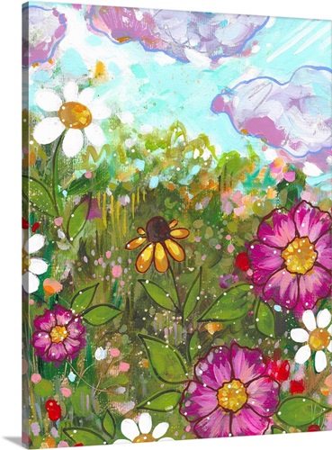 Floral Dance 2 Wall Art, Canvas Prints, Framed Prints, Wall Peels ...