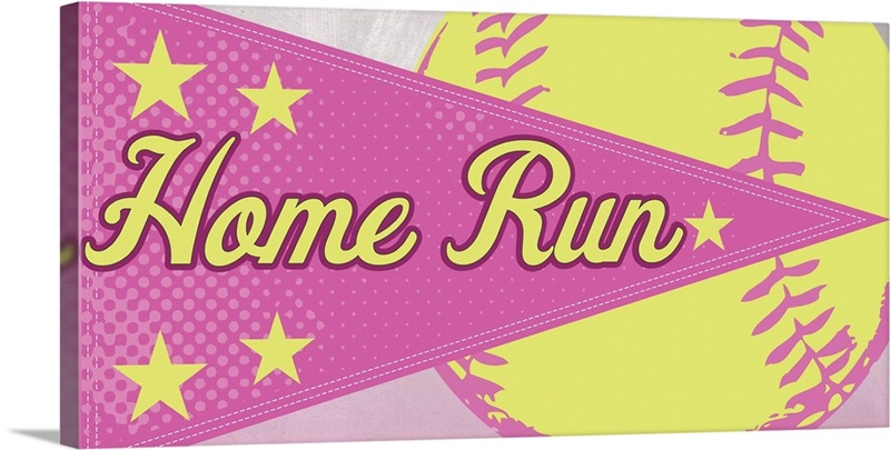 Home Run Softball | Great Big Canvas