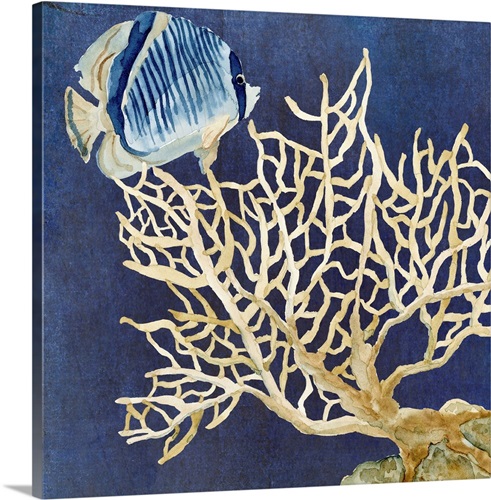 Indigo Ocean III | Great Big Canvas