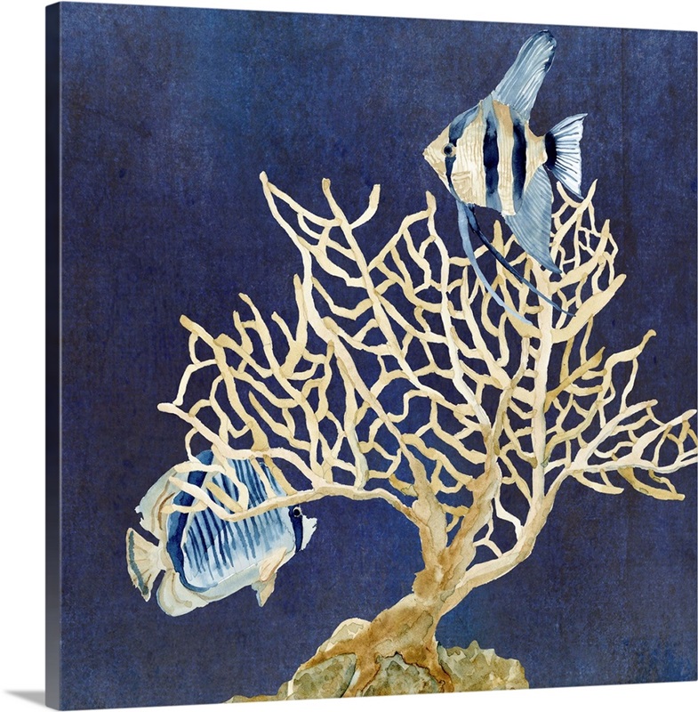 Indigo Ocean IV | Great Big Canvas