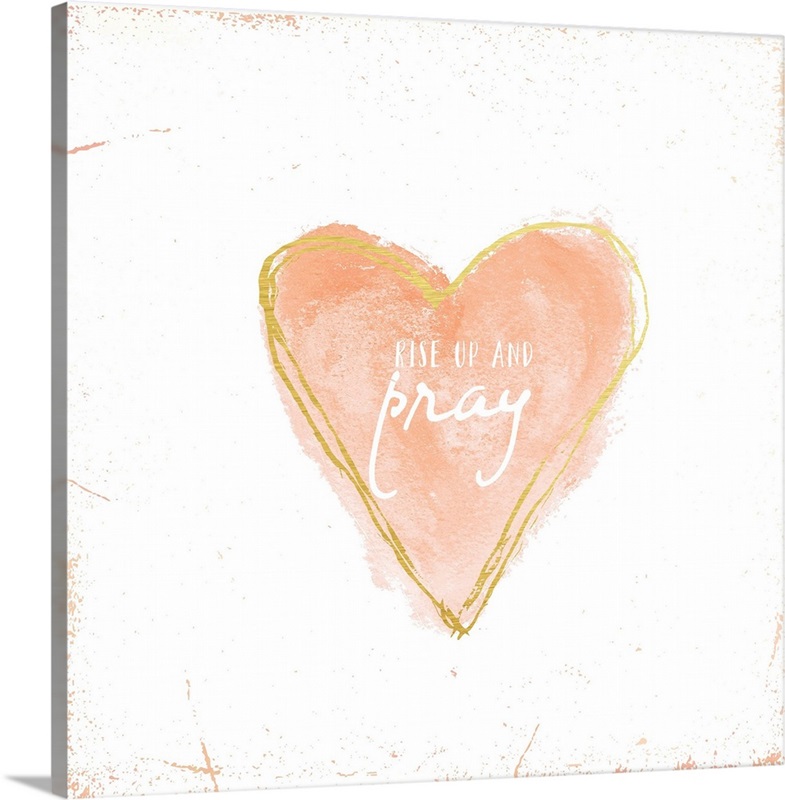 Organic Gold - Pray | Great Big Canvas