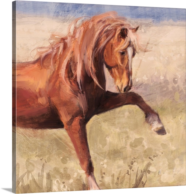 The Red Stallion | Great Big Canvas