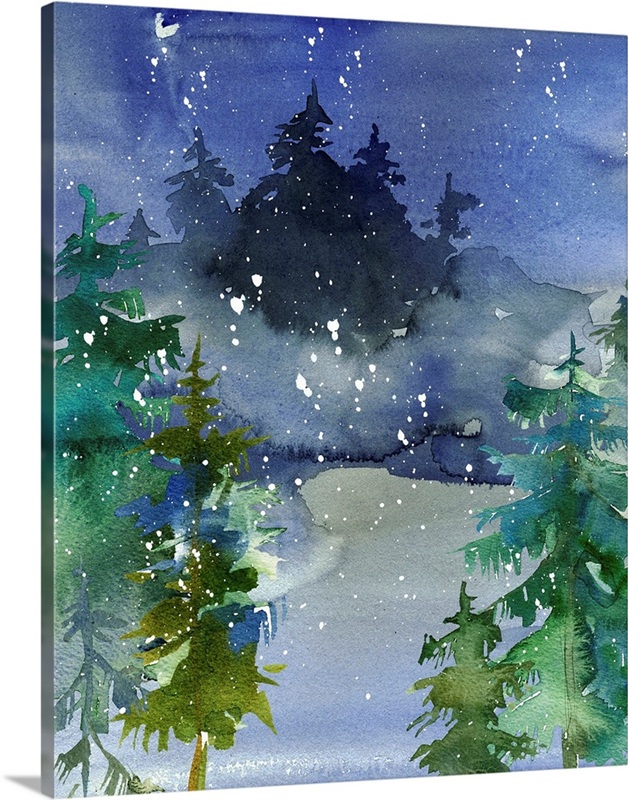 Watercolor Winter | Great Big Canvas