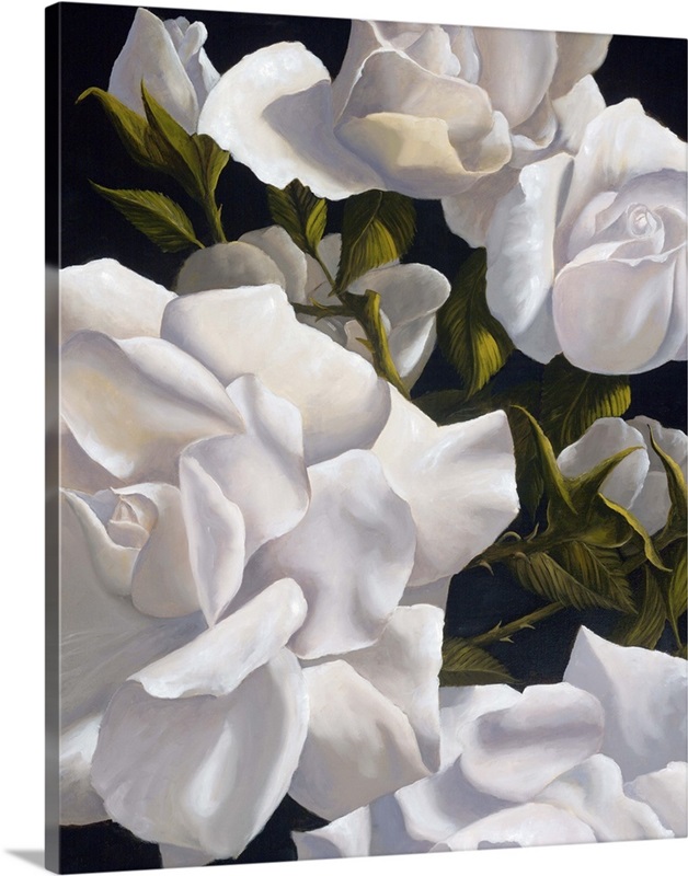 White Roses | Great Big Canvas