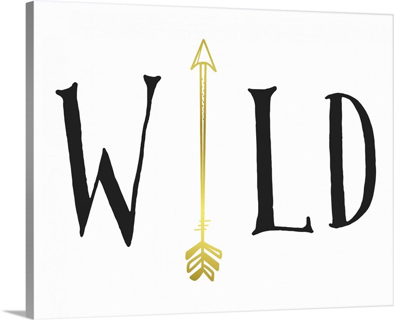 Wild Gold Arrow | Great Big Canvas
