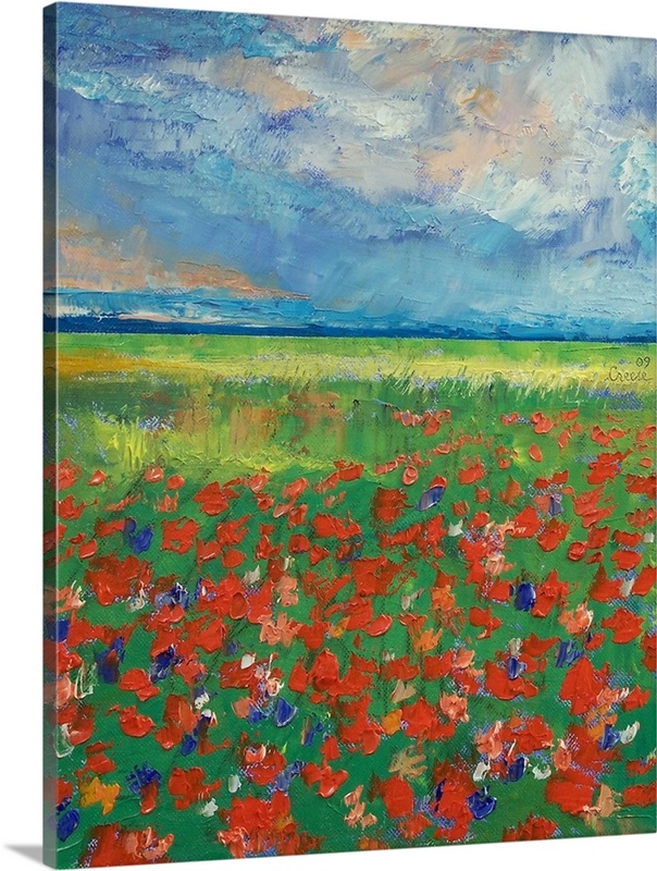 Poppy Field | Great Big Canvas