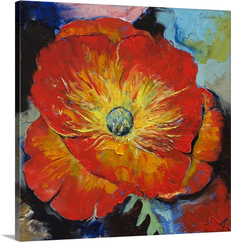 Red Poppy | Great Big Canvas