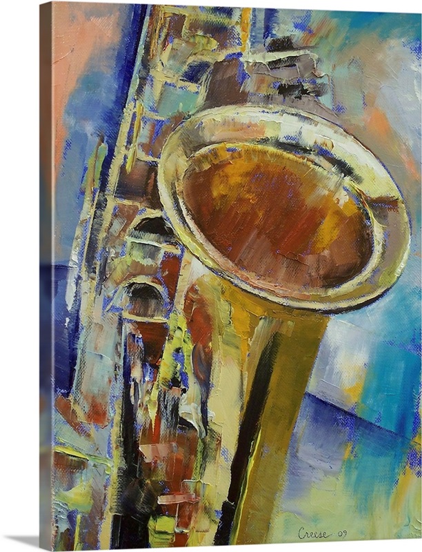 Saxophone | Great Big Canvas