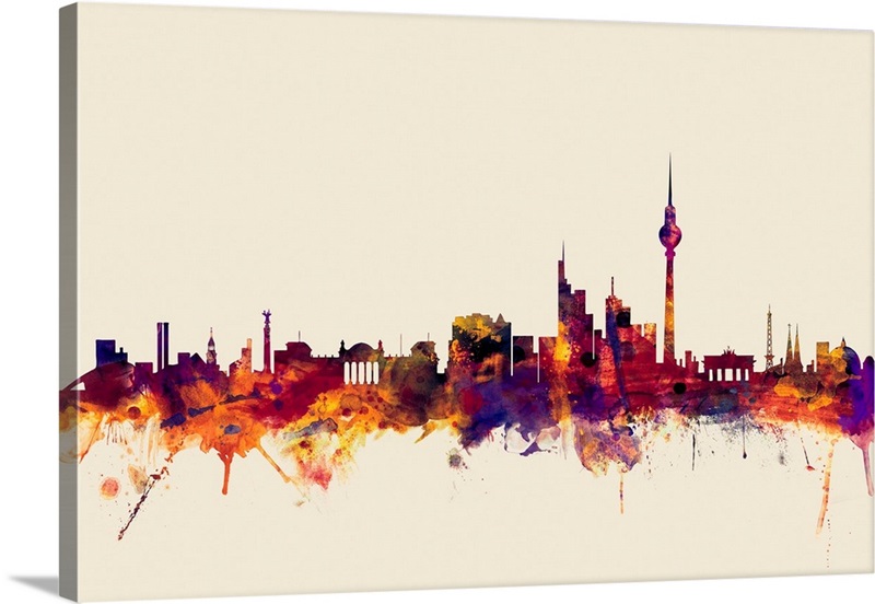 Berlin Germany Skyline | Great Big Canvas