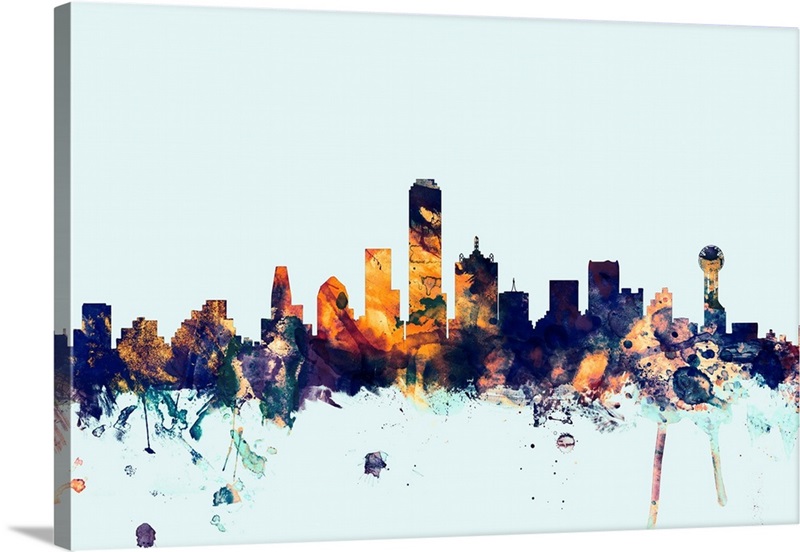 Dallas Texas Skyline | Great Big Canvas