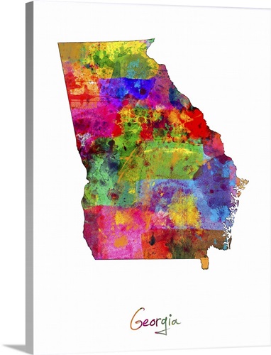 Georgia Map | Great Big Canvas